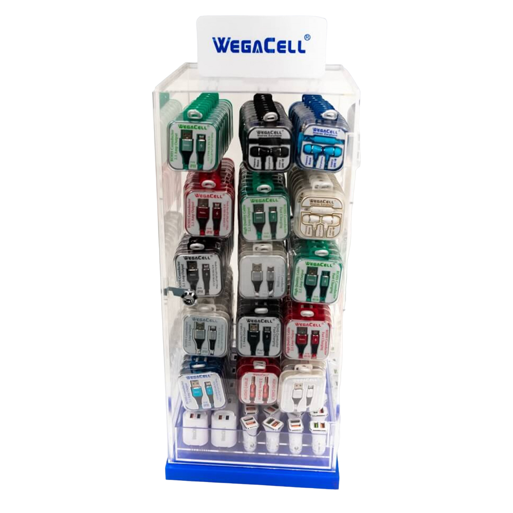 Lockable Counter Display Rack 190 pcs – Indus Wholesale